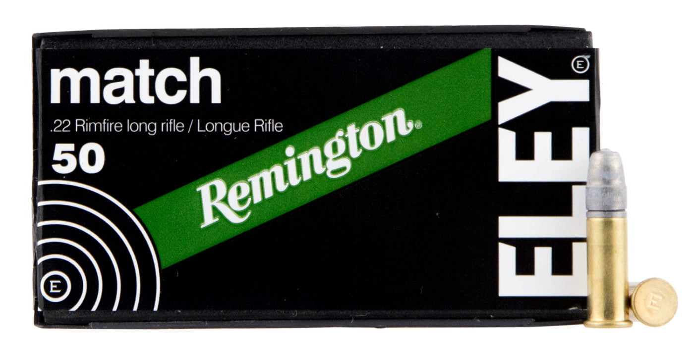Remington Eley Competition Match 22LR Lead Flat Nose 40GR 50Bx ...