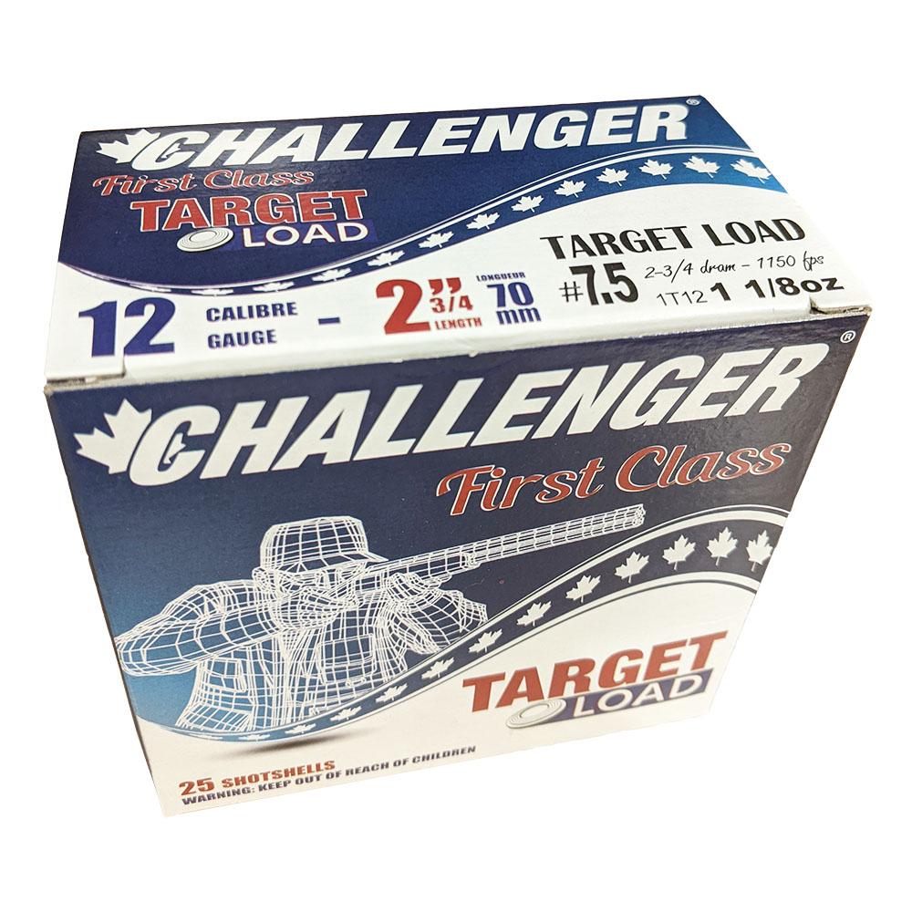 Challenger Target Load 12ga 2-3/4″ #7.5 1-1/8oz, Box Of 25 – Pronature ...