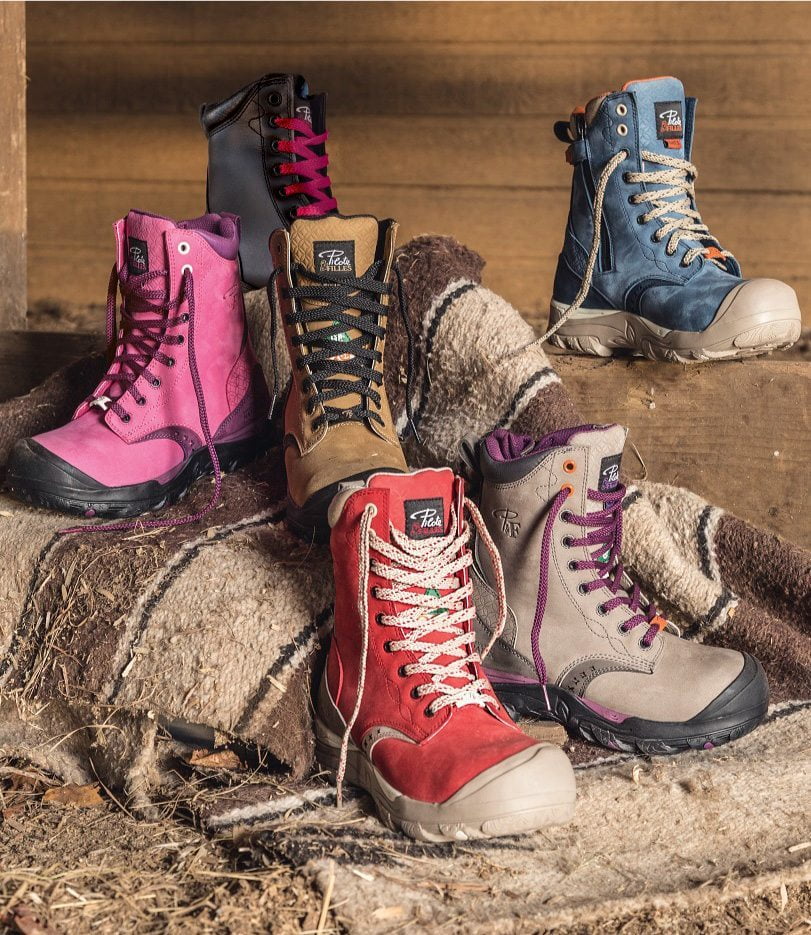 Bottes de sécurité imperméables à cap d’acier pour femme – PF648 ...